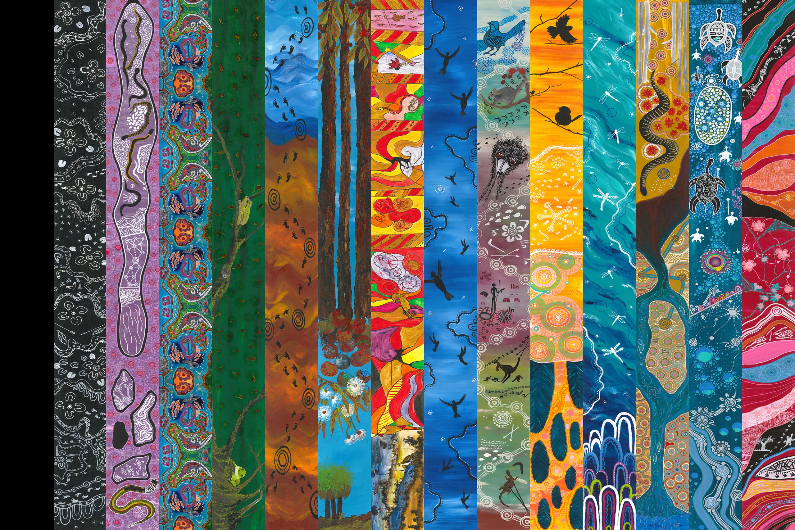 Aboriginal & Nature Journaling art for sculptures in development | SciArt