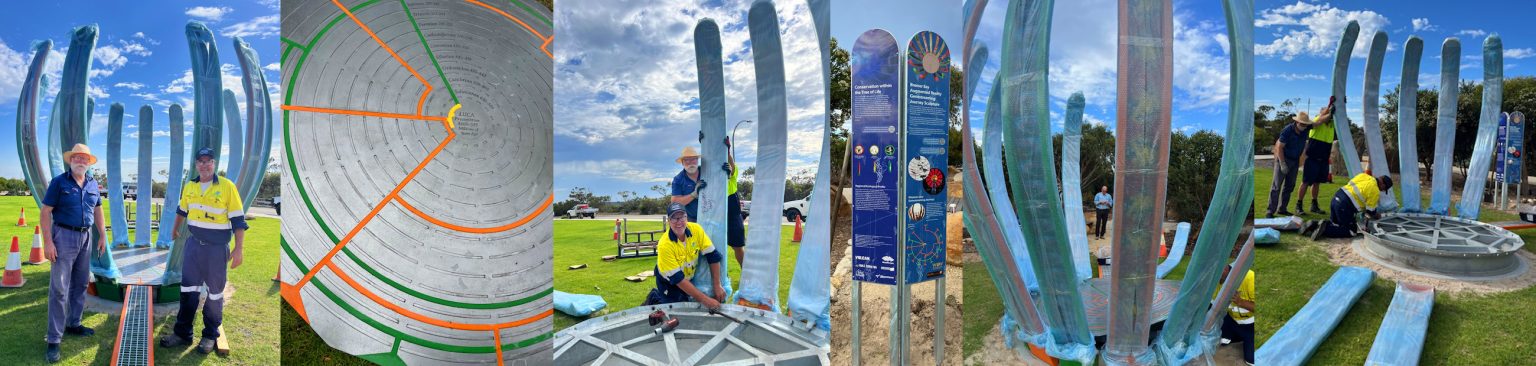 Bremer Bay Genestreaming Sculpture | SciArt